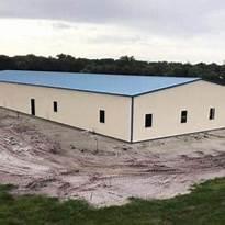 50' x 200' x 12' Commercial Metal Building - Amsteel Midwest