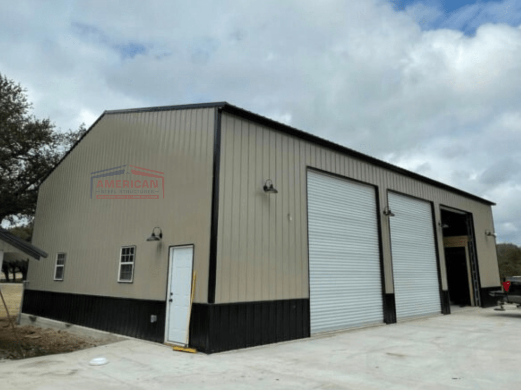 40x60x14 Steel Building - Amsteel Midwest