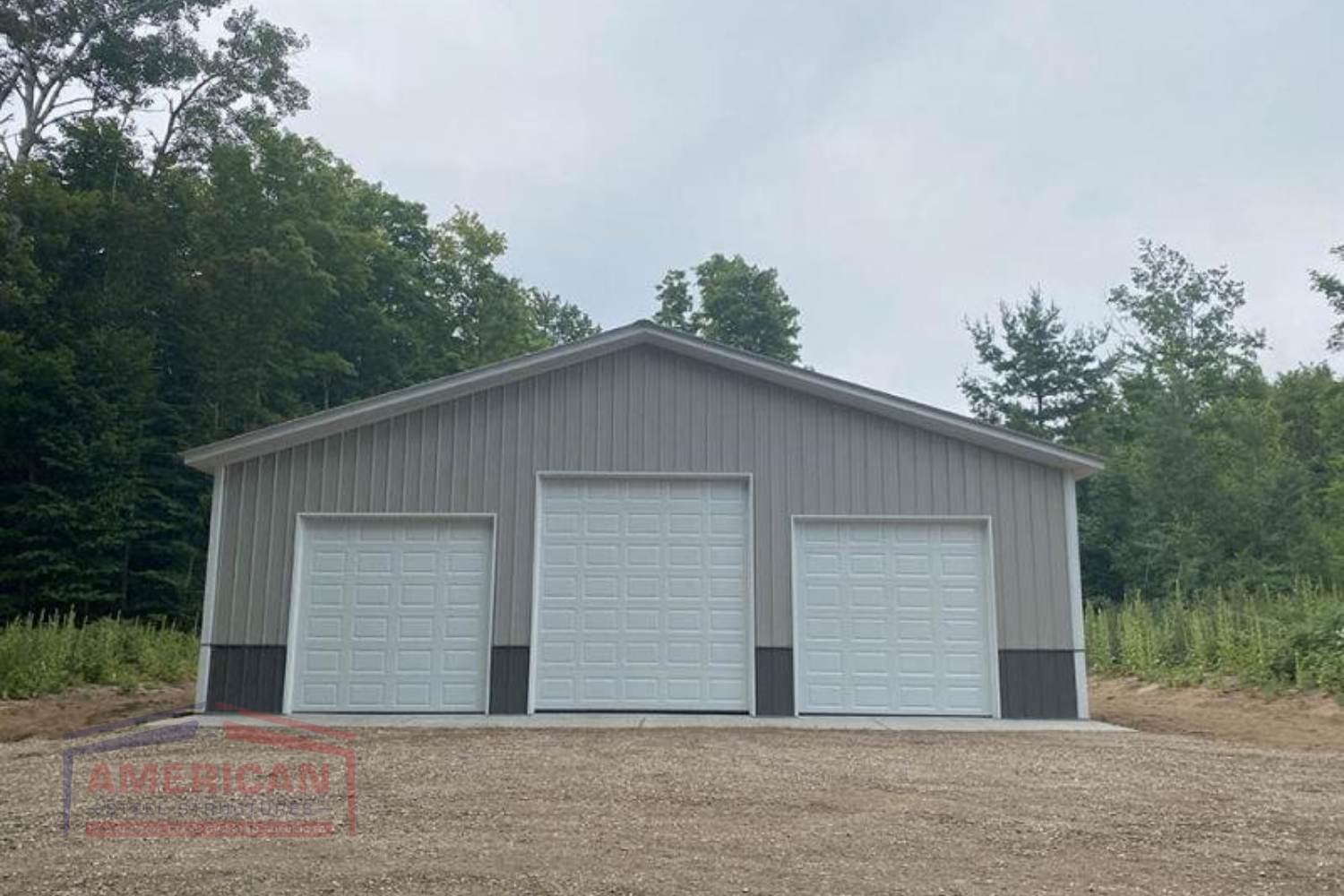 40x60x12 Metal Shop Building - Amsteel Midwest